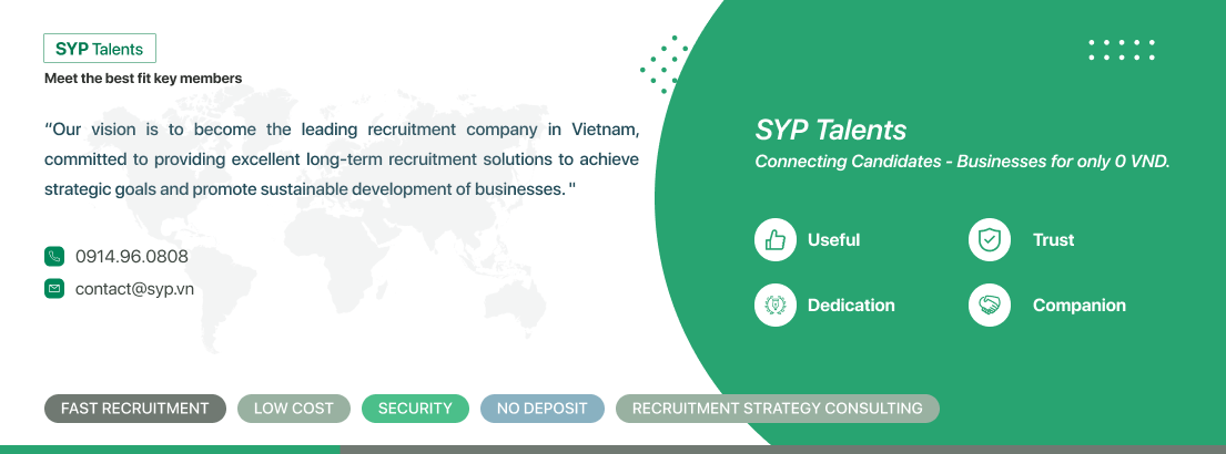SYP Talents - Excellent HR recruitment solution | SY Partners